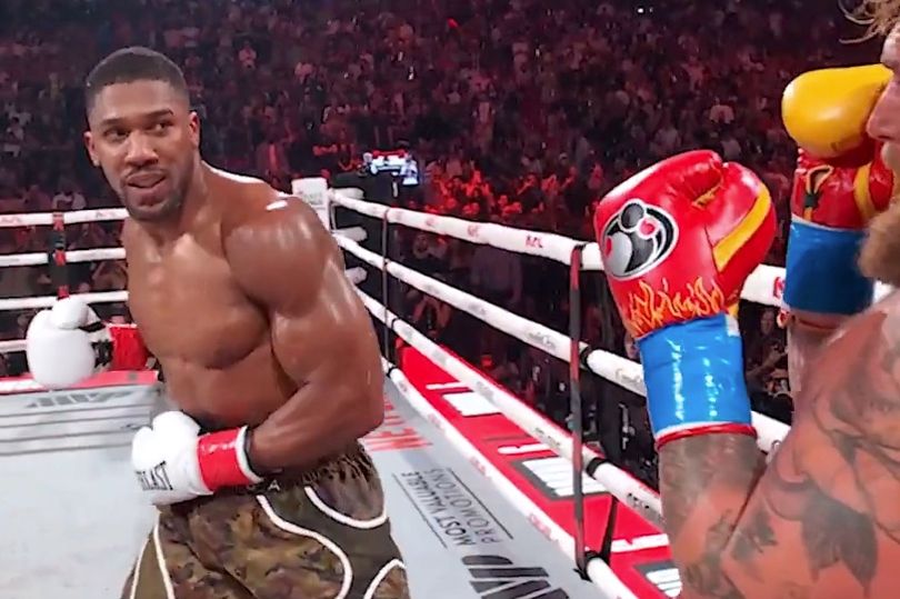 Anthony Joshua's sinister smile, Jake Paul's fear, stark realization of ...