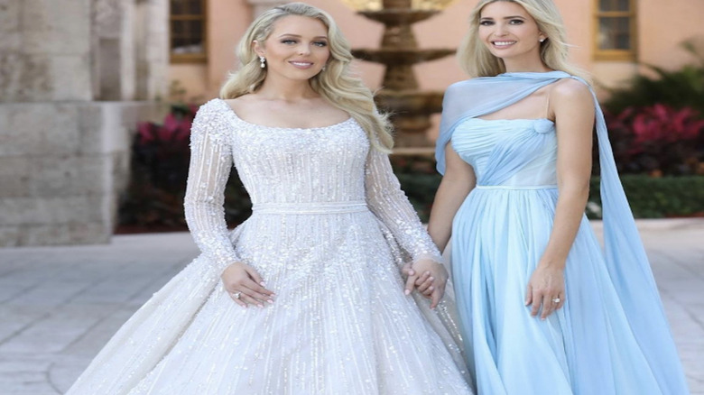 Inappropriate wedding guest dresses the Trump ladies wore