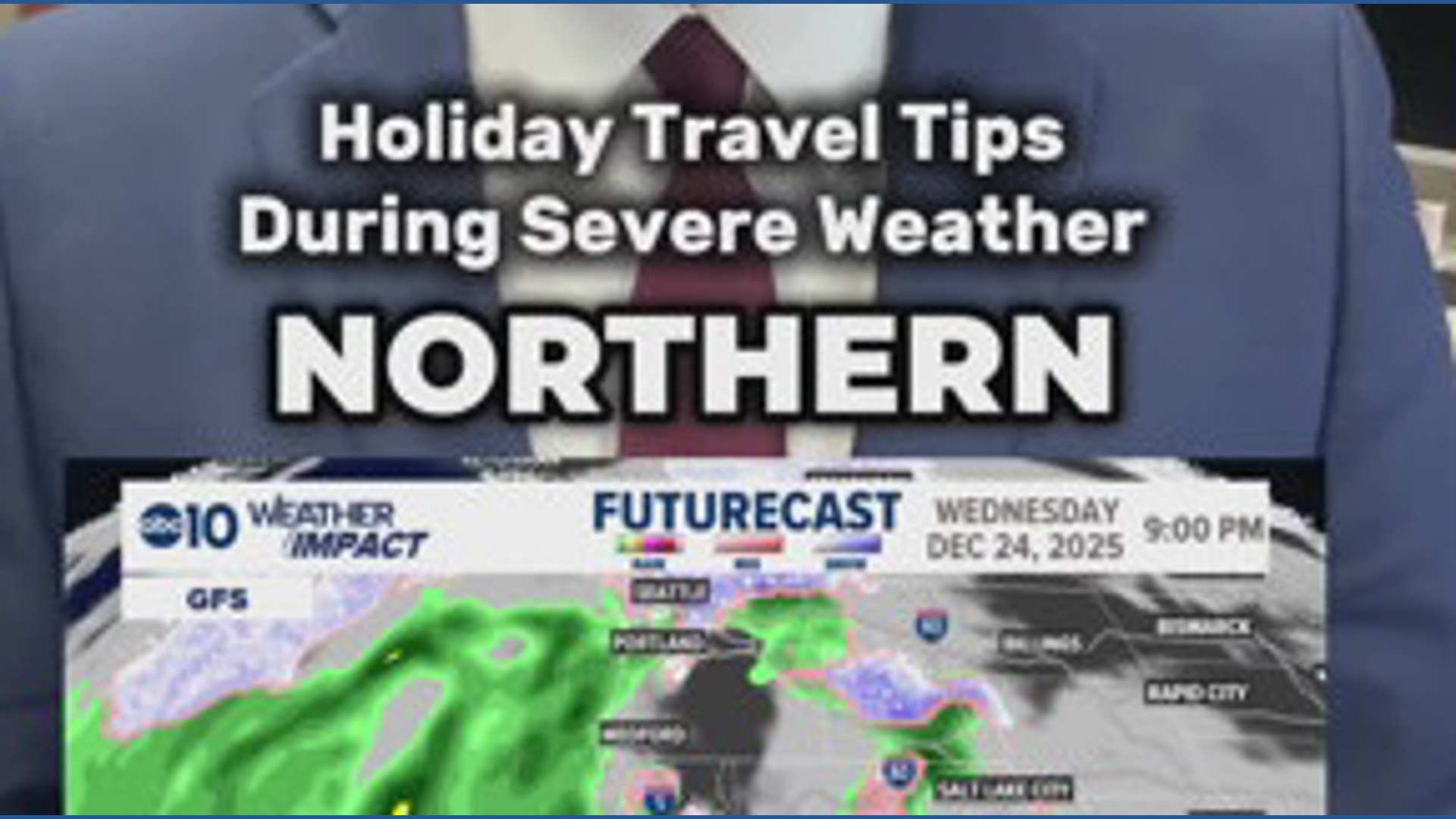 Holiday travel tips during severe weather