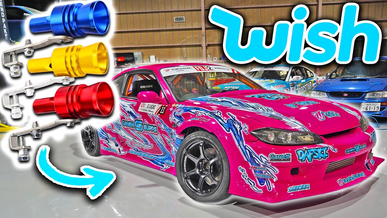 We put a fake turbo whistle on a real Formula Drift car!