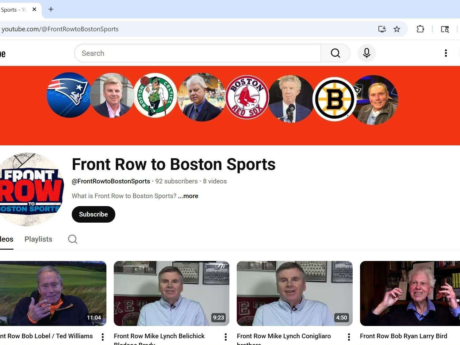 Boston sports anecdotes aplenty feature on new YouTube channel