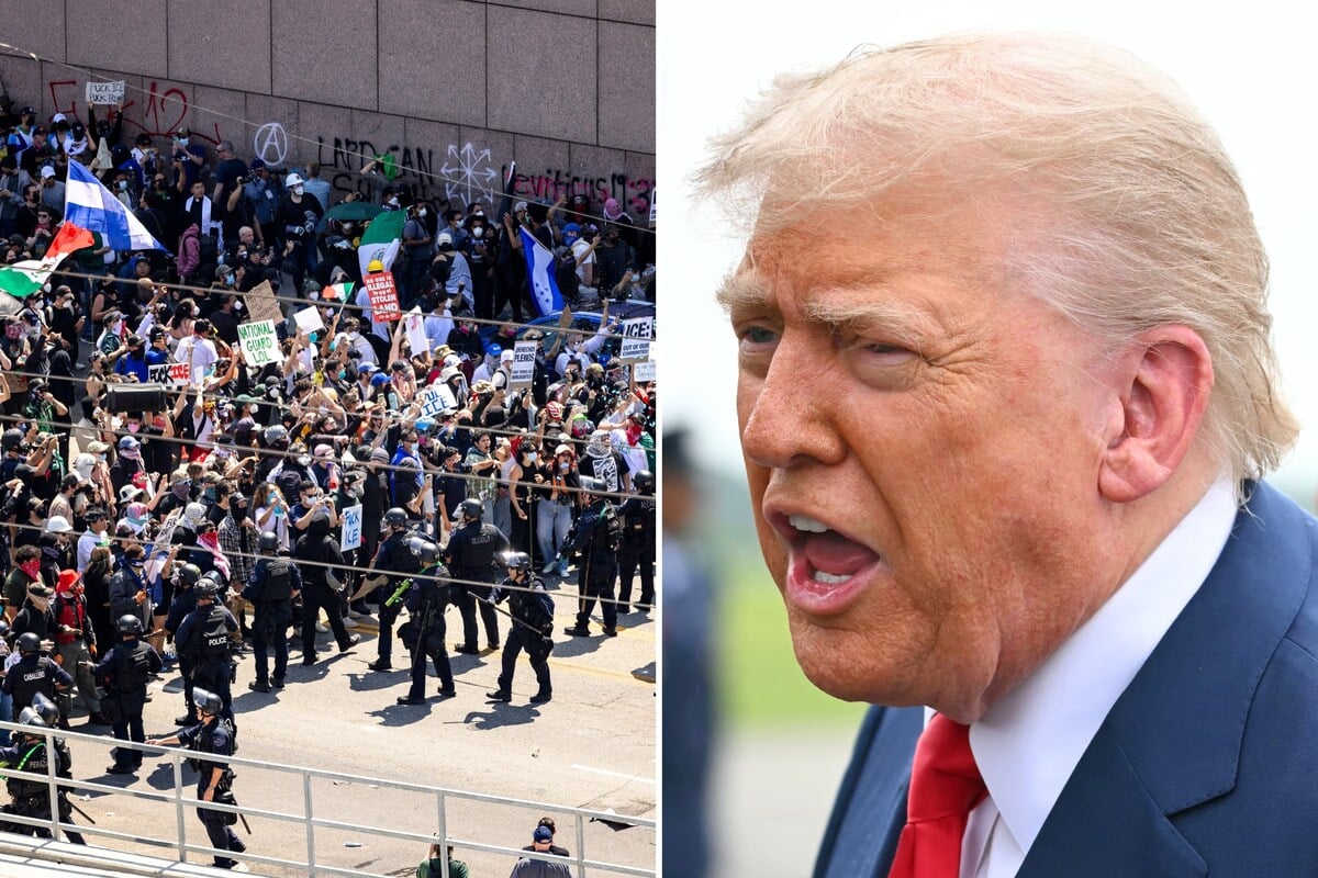 Trump taunts LA protesters and California leaders with threats and ...