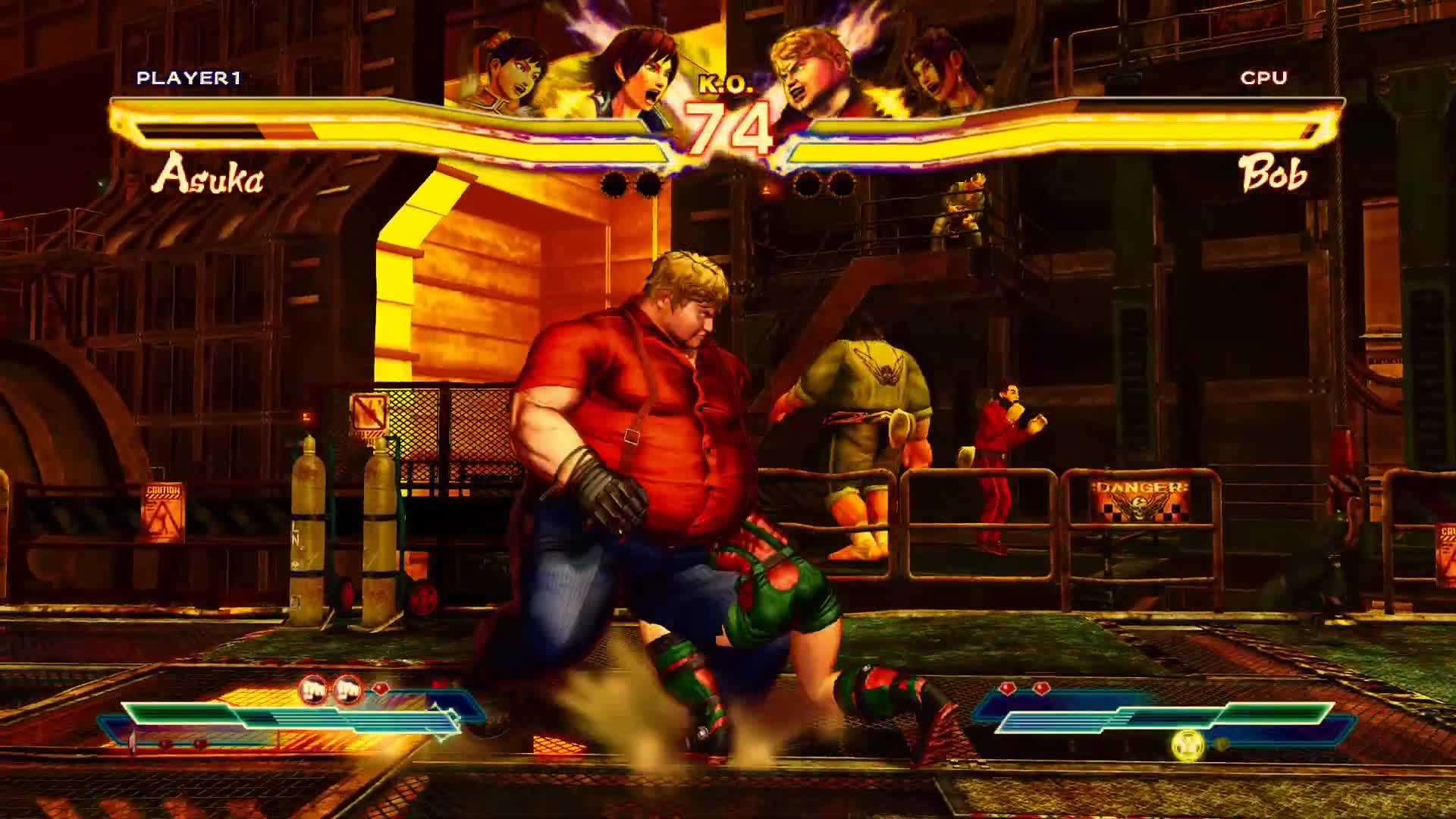 Street Fighter X Tekken Asuka and Xiaoyu (Team Space Channel 5 ...