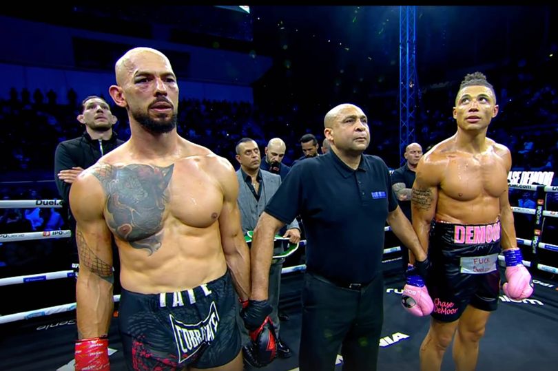 Andrew Tate suffers blistering debut loss to reality star Chase DeMoor