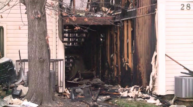 Fox Meadows fire leaves many without homes during holidays