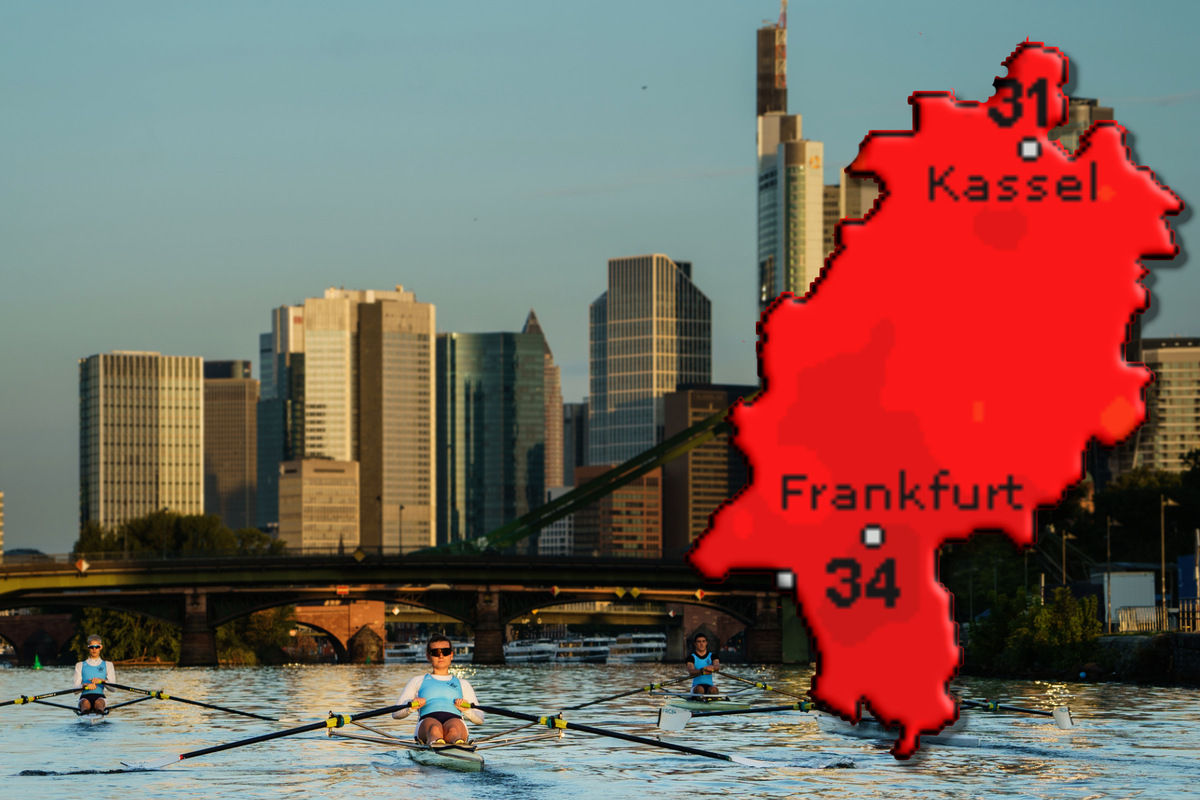 Bis 34 Grad: Erste Hitzewelle rollt auf Hessen zu!