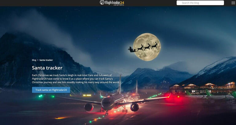 サンタさんはいつ出発する? クリスマスはサンタ追跡サイトをチェック!