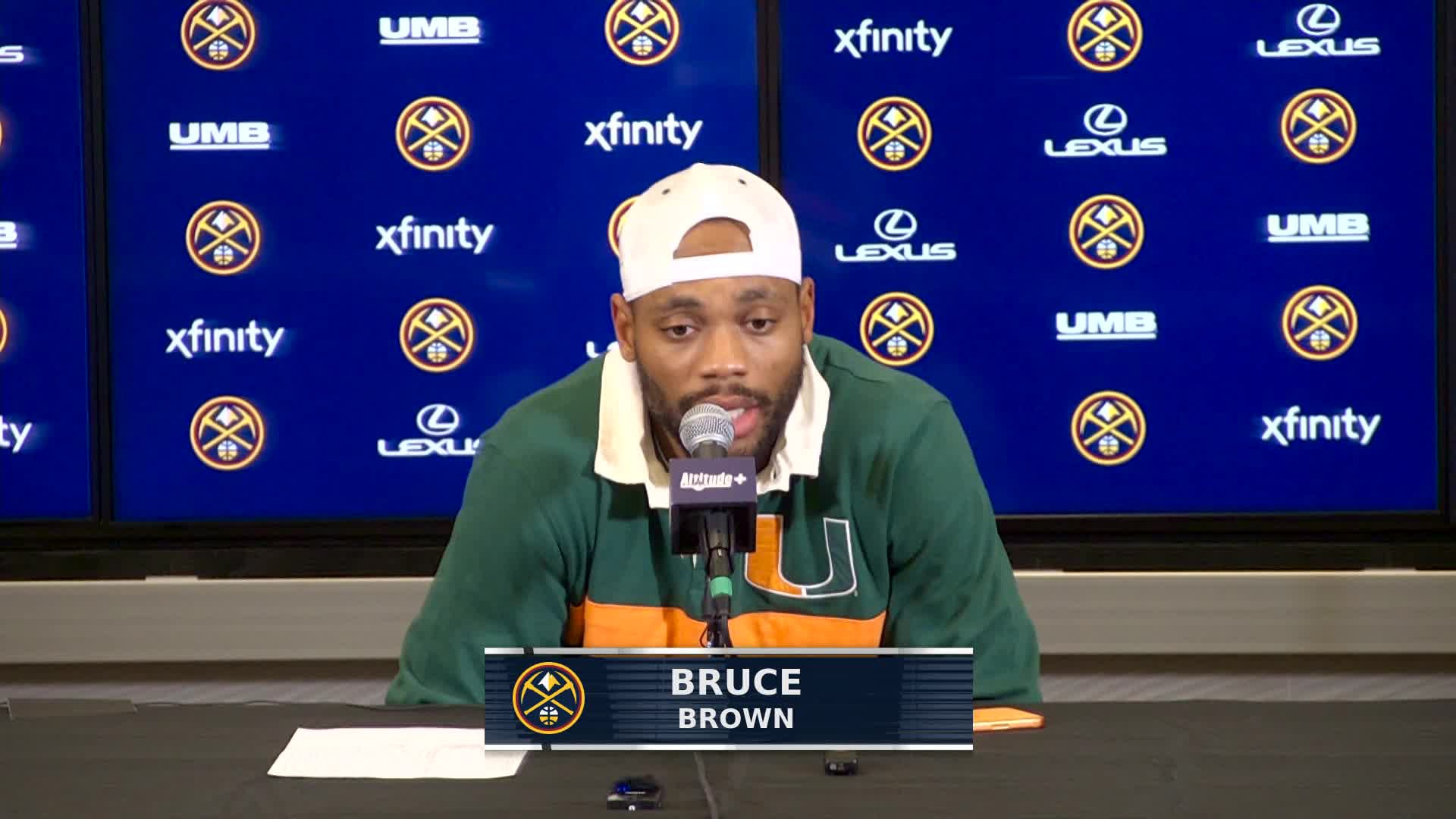 HOU 115, DEN 101: Bruce Brown postgame media availability
