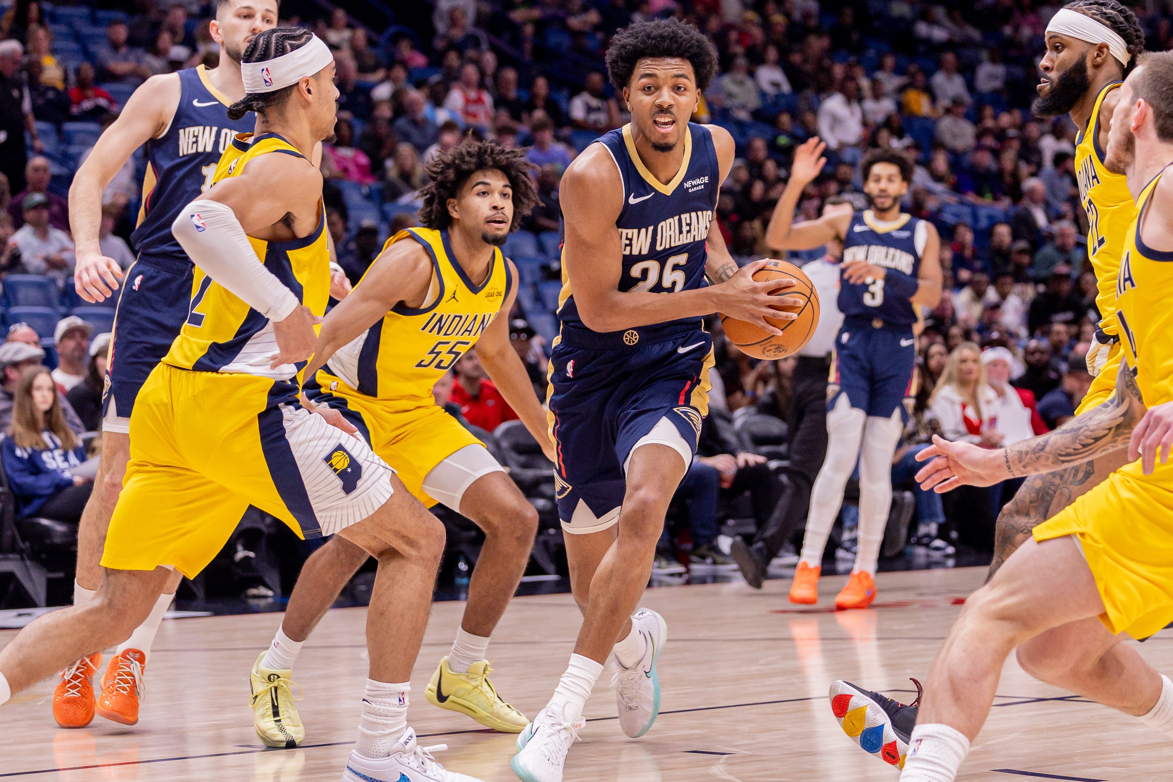 Pacers interested in Trey Murphy, per report. Pelicans 'want a lot'