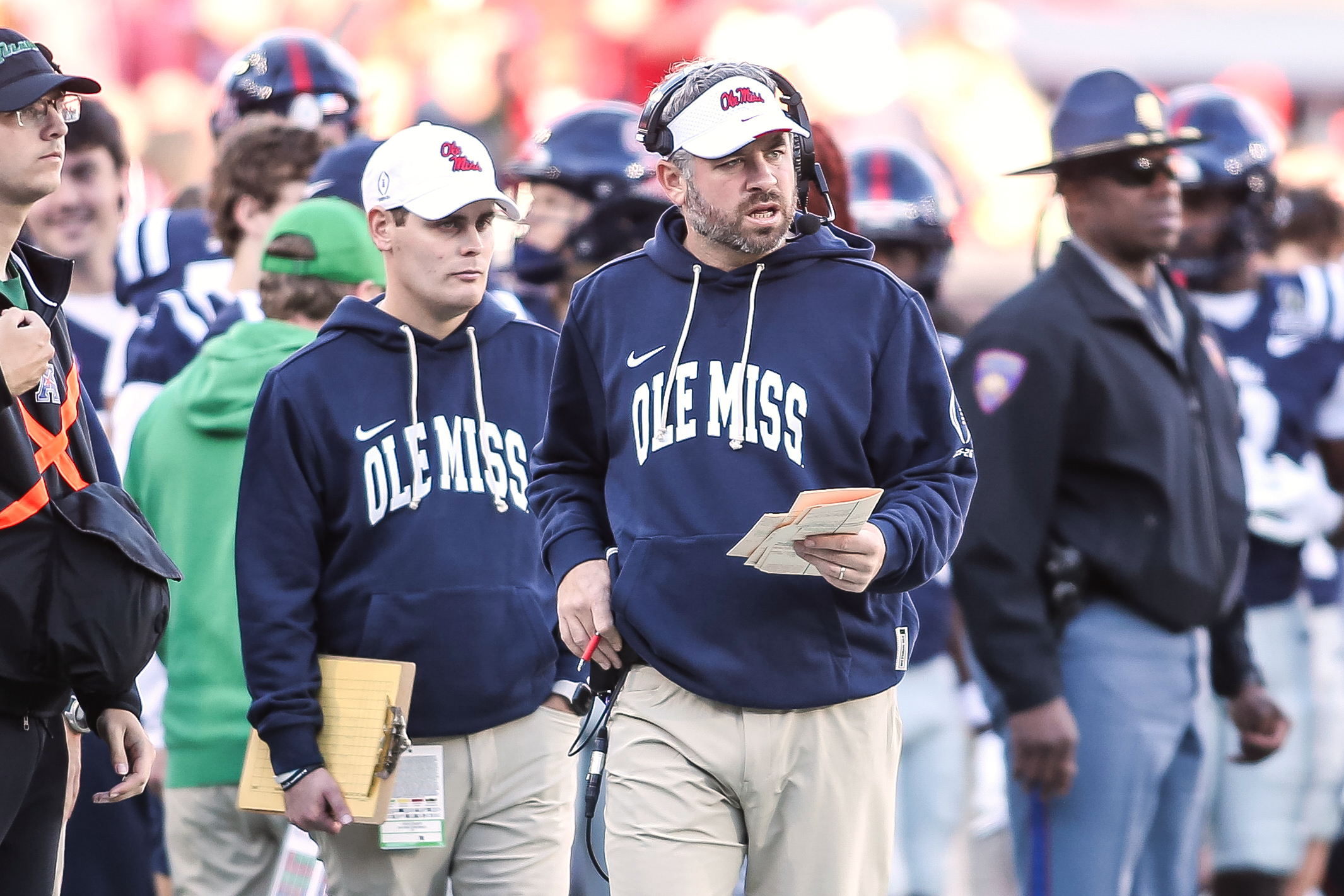 New Ole Miss coach Pete Golding steps out of Lane Kiffin's shadow in ...