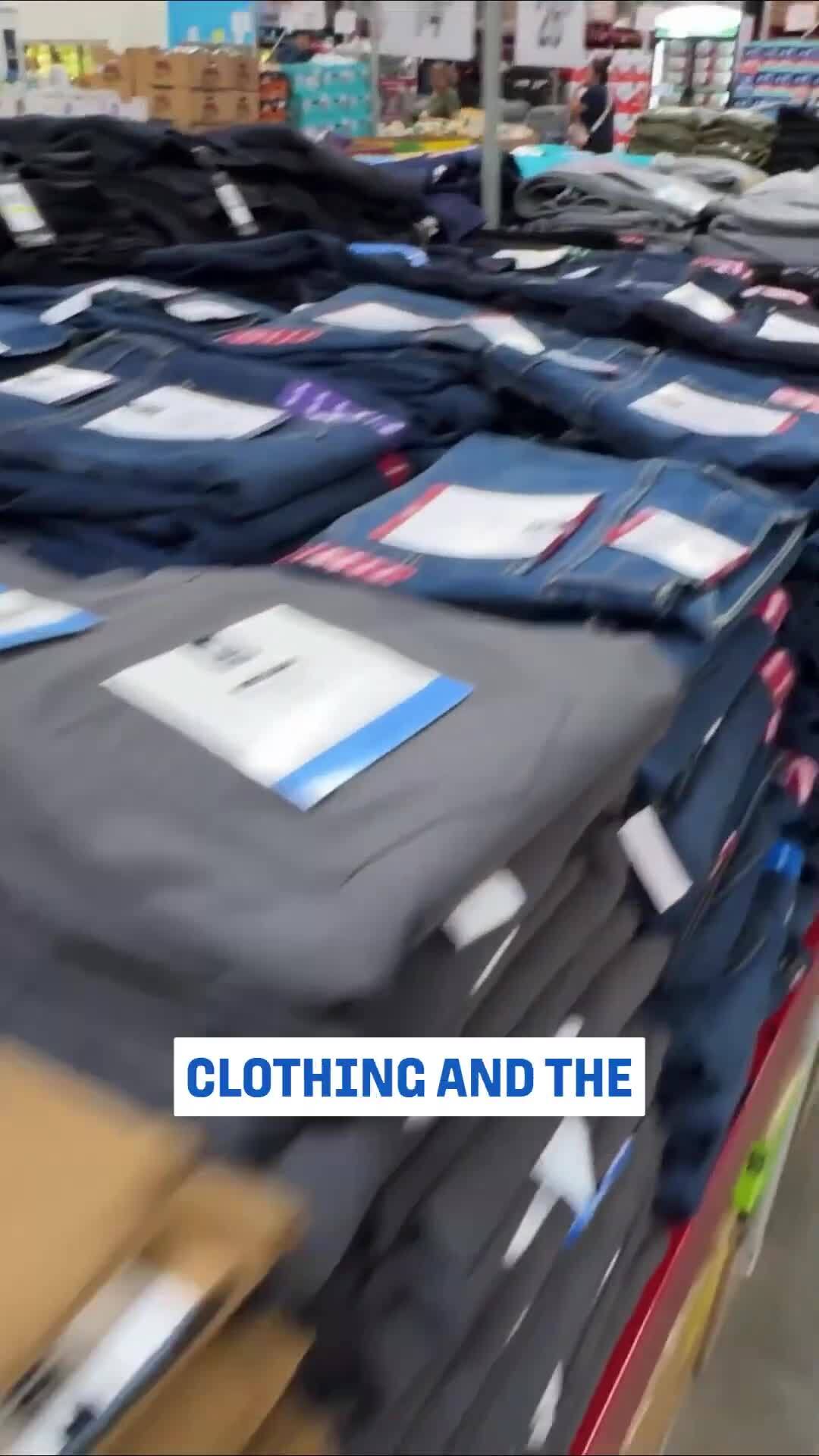 Who really makes Sam's Club jeans & zip-ups?