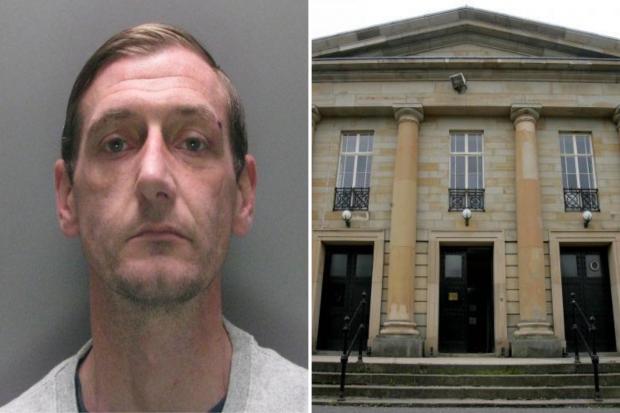 'Dangerous' County Durham thug slashed man across face with dart during ...