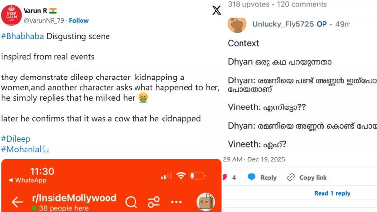 'This is inhumane': 'Bha. Bha. Ba.' faces backlash; Dileep film accused ...