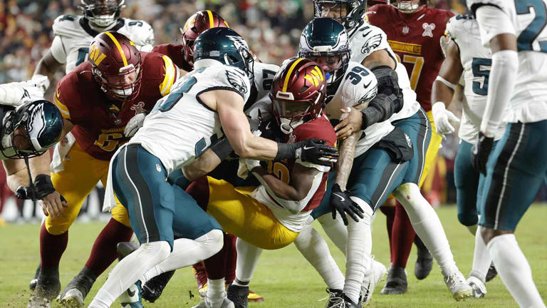 Eagles’ Cooper DeJean makes DPOTY-worthy interception vs. Commanders