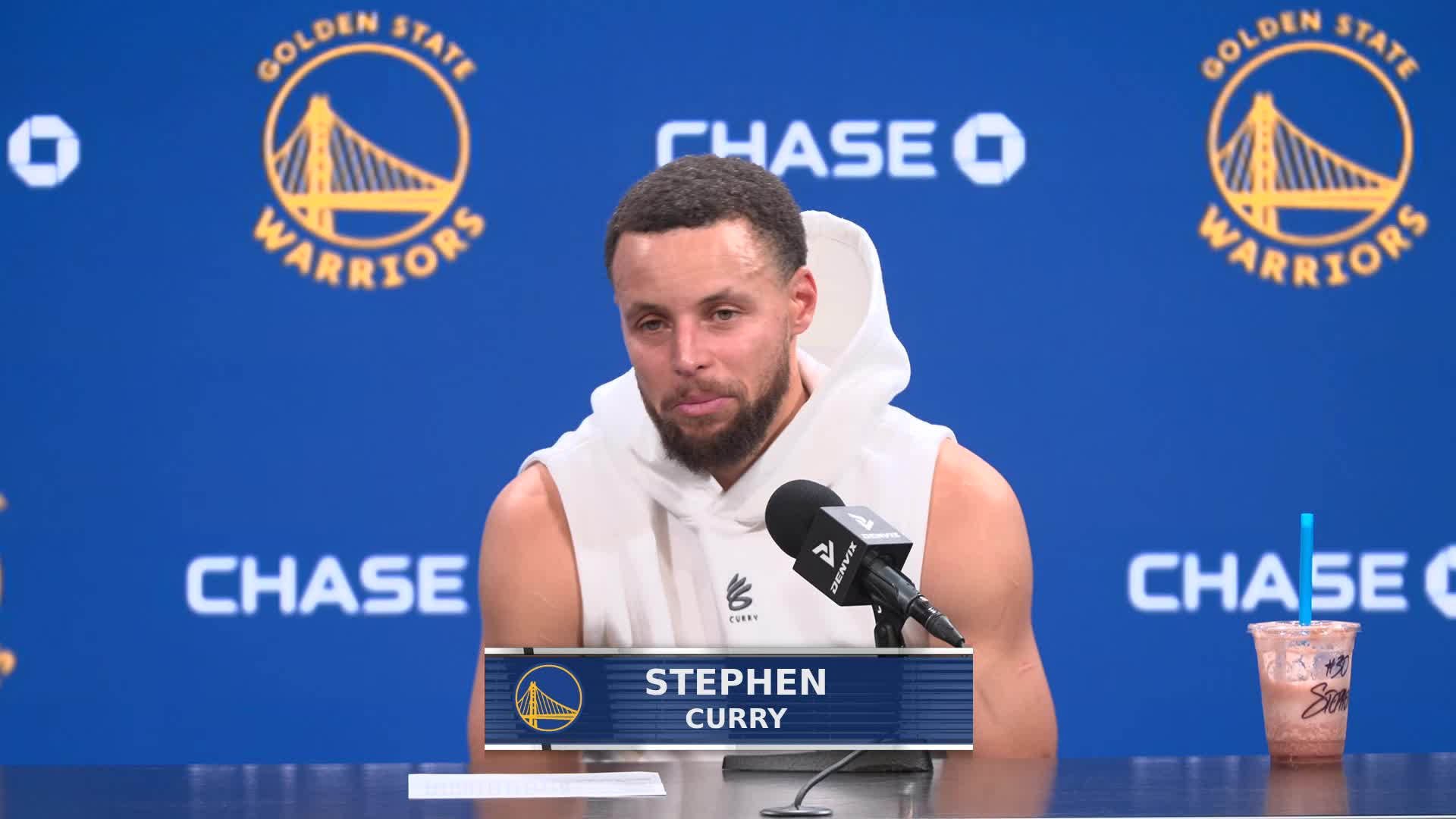 GSW 119, PHX 116: Stephen Curry postgame media availability