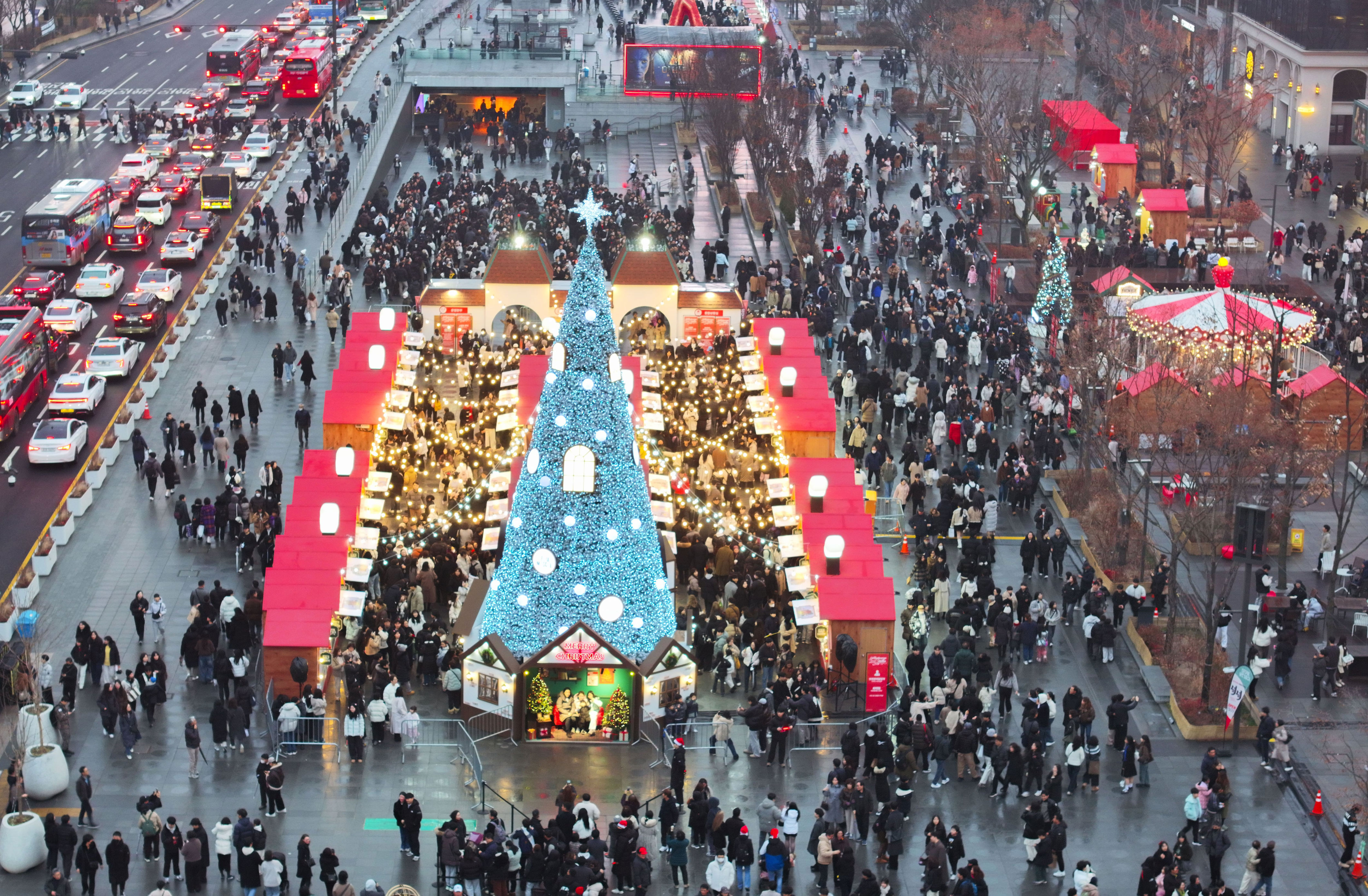 Rain replaces snow, no white Christmas