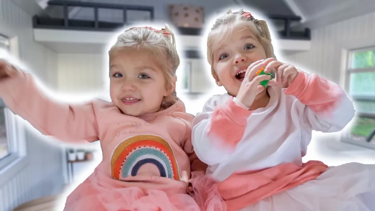 Two year old playhouse tour