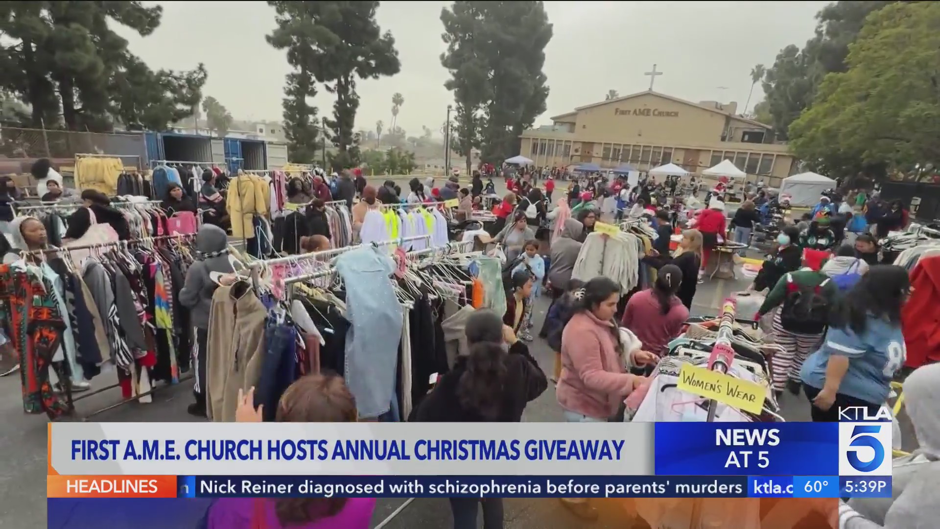 First AME Church hosts annual Christmas giveaway in LA