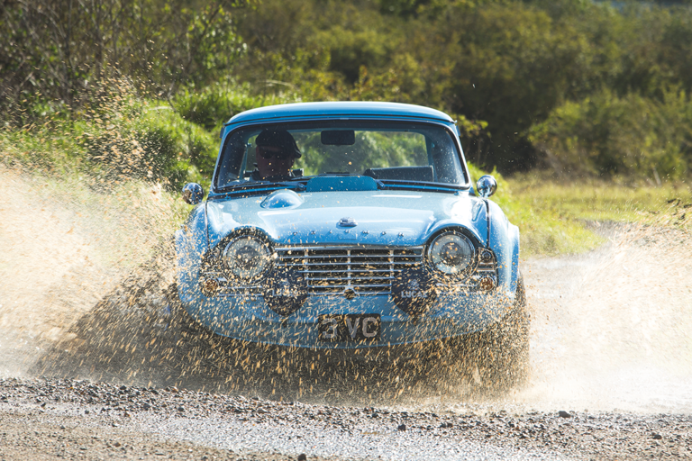 Ex-works rally Triumph TR4 reborn