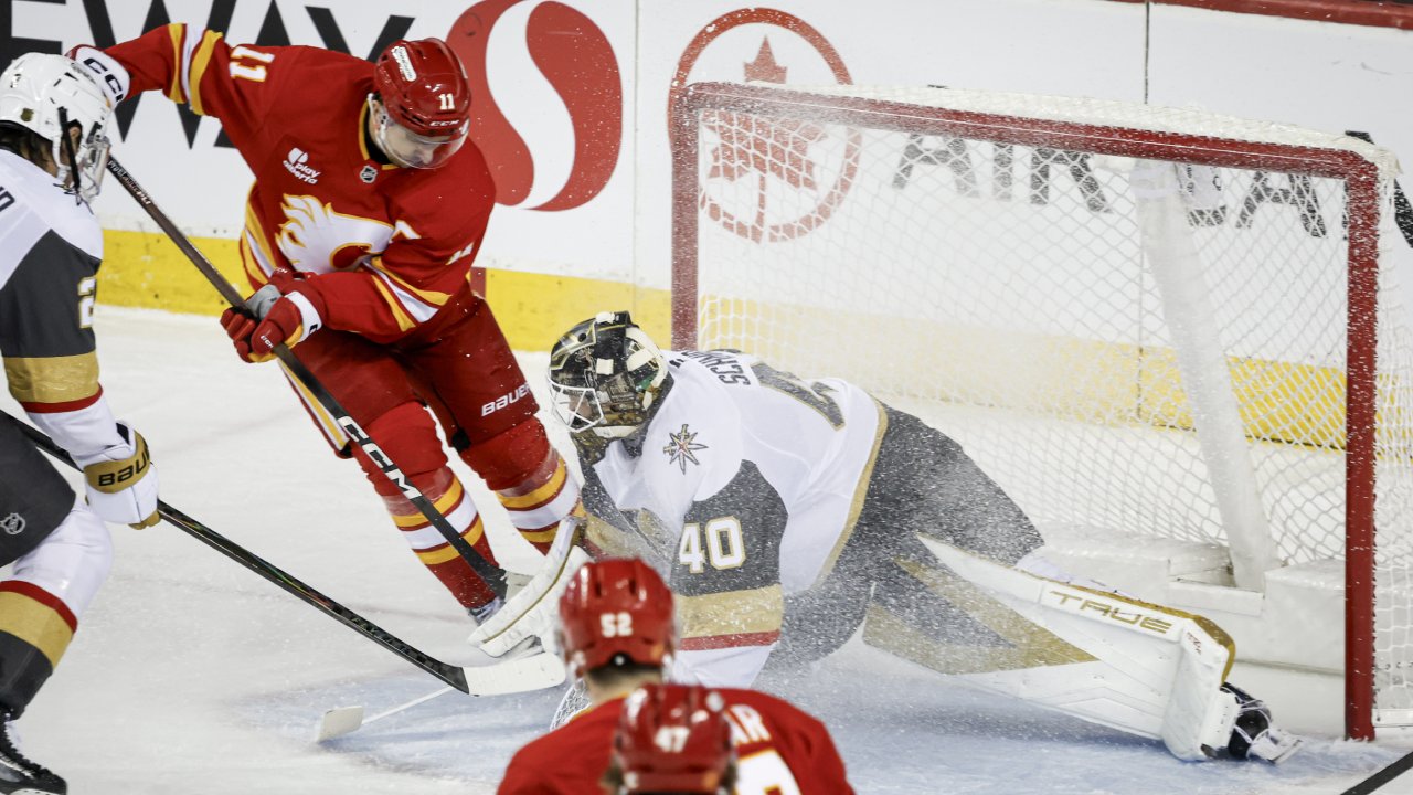 Backlund scores twice, Calgary Flames beat Vegas Golden Knights