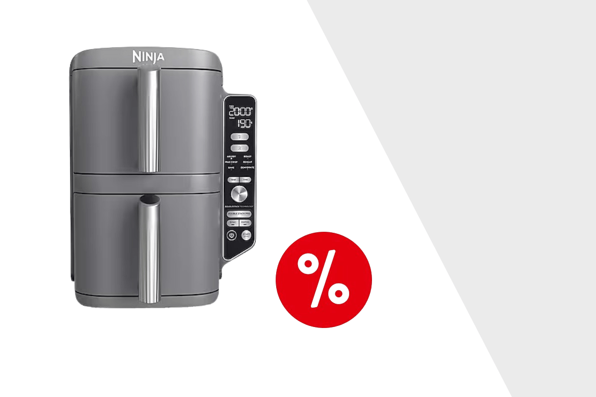 Airfryer mit Testurteil „gut“ im Angebot: Ninja Double Stack XL 37 % ...