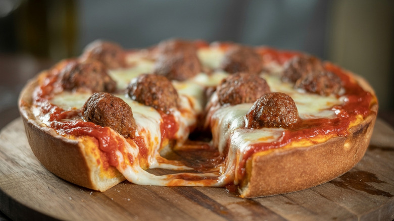 Rest your Chicago-style pizza after baking and you'll have deep regret