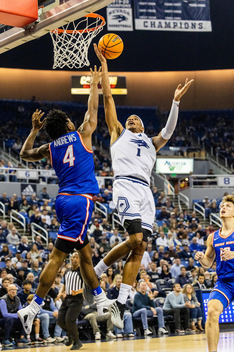 Nevada races past Boise State, 81-66, to win conference opener