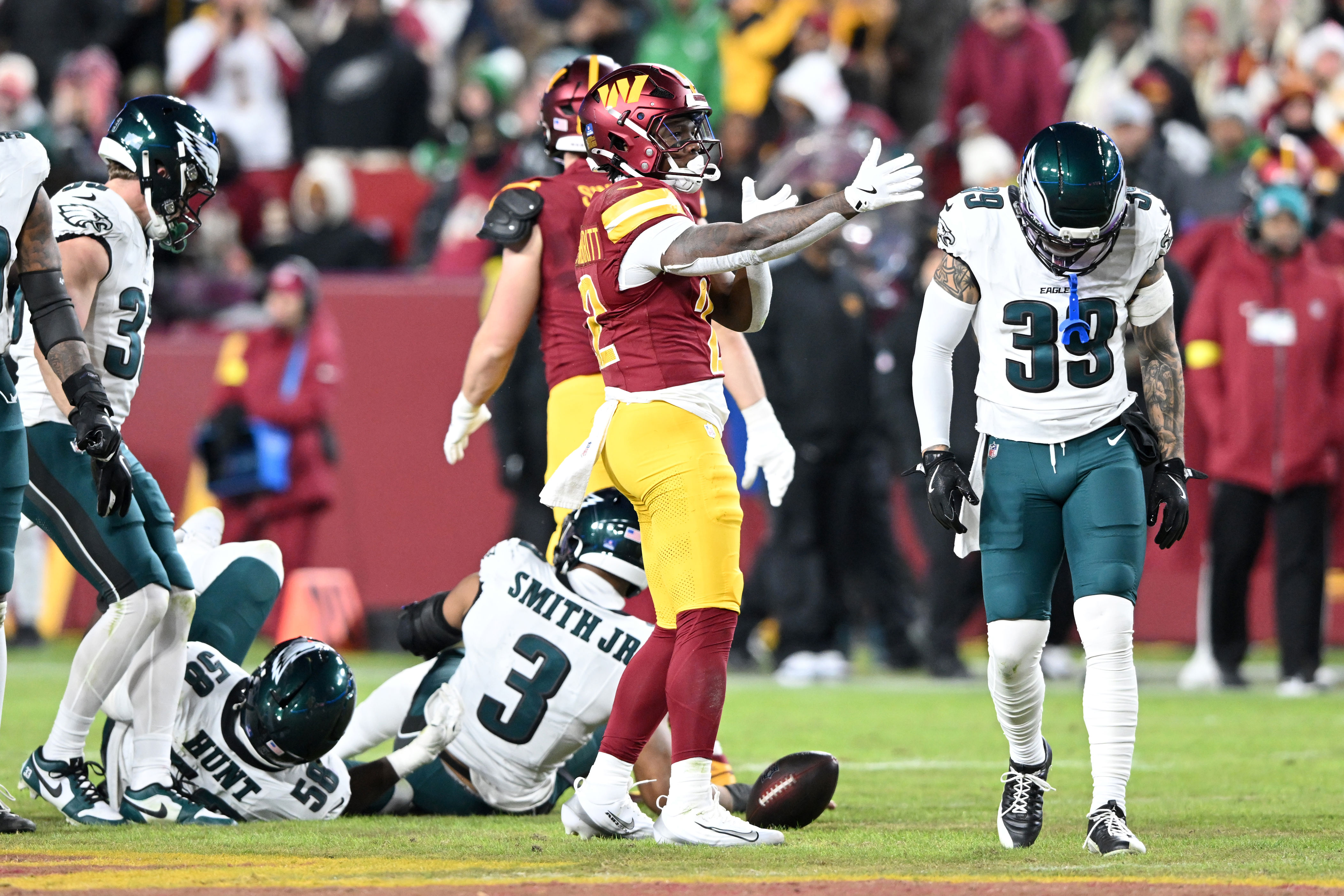 Washington Commanders vs Philadelphia Eagles 4th quarter