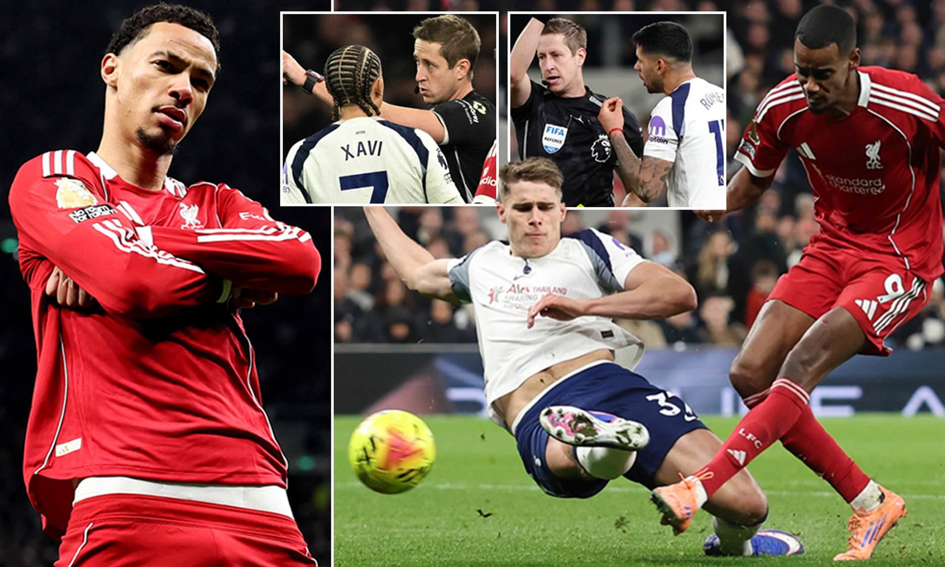 Tottenham 1-2 Liverpool: Alexander Isak just can't catch a break as ...