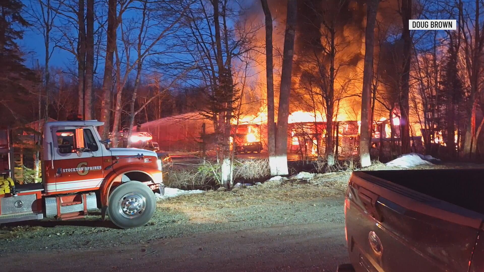 School bus, other vehicles lost in RSU 20 maintenance facility fire