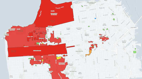 San Francisco PGE outage map: Which areas lost power and when will it ...