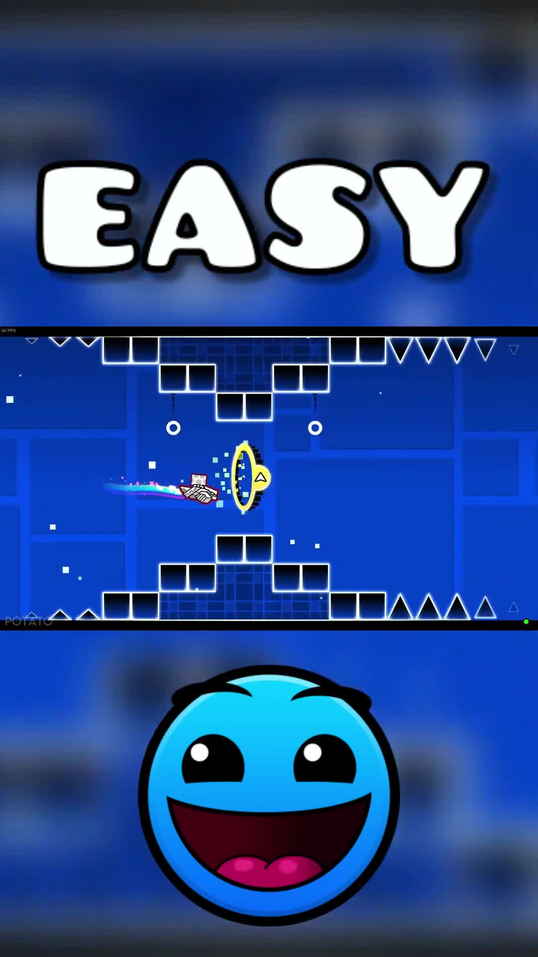 The most popular coin of Geometry Dash #shorts #deluxe12