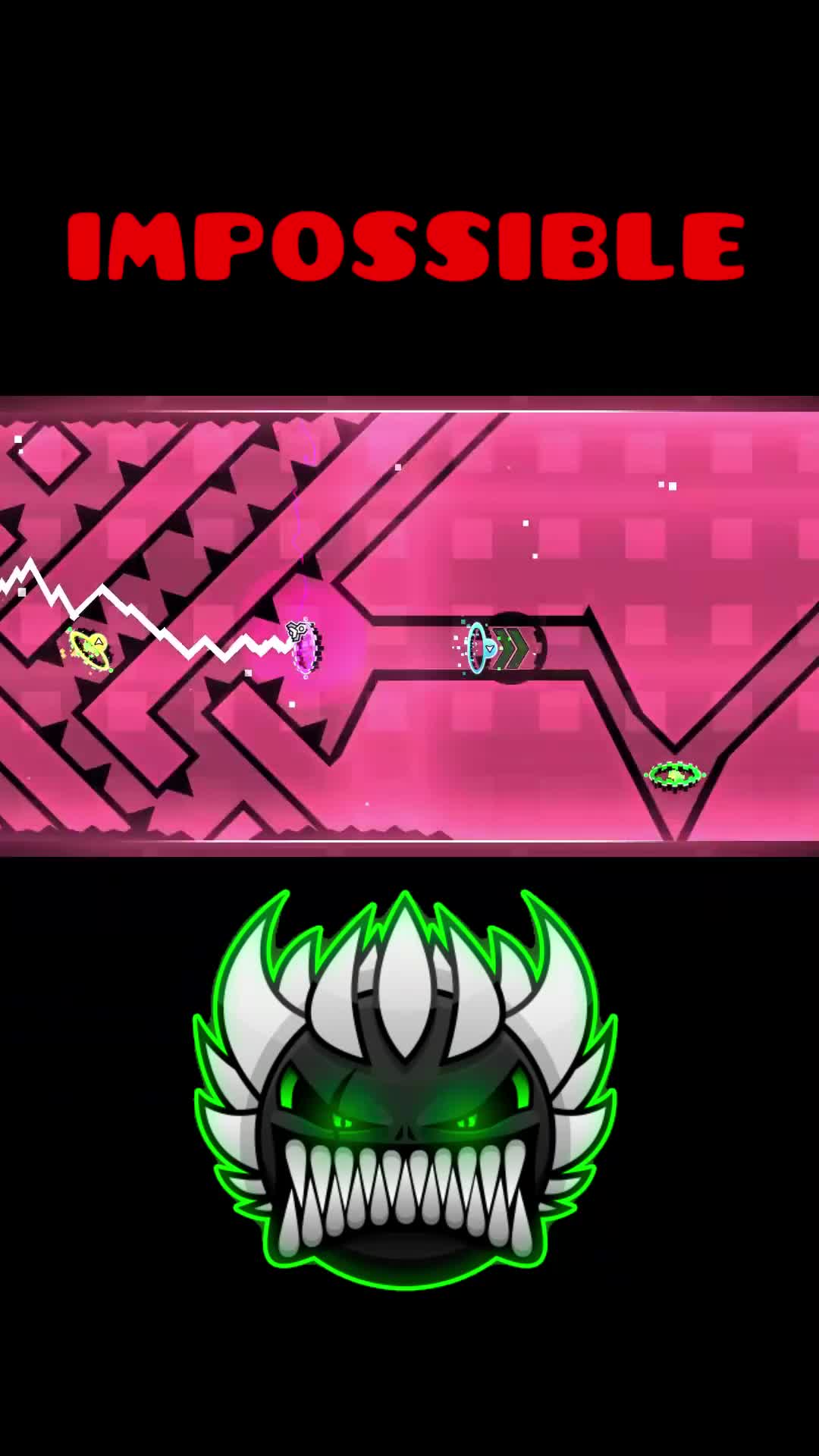 Impossible level Geometry Dash (hacked)