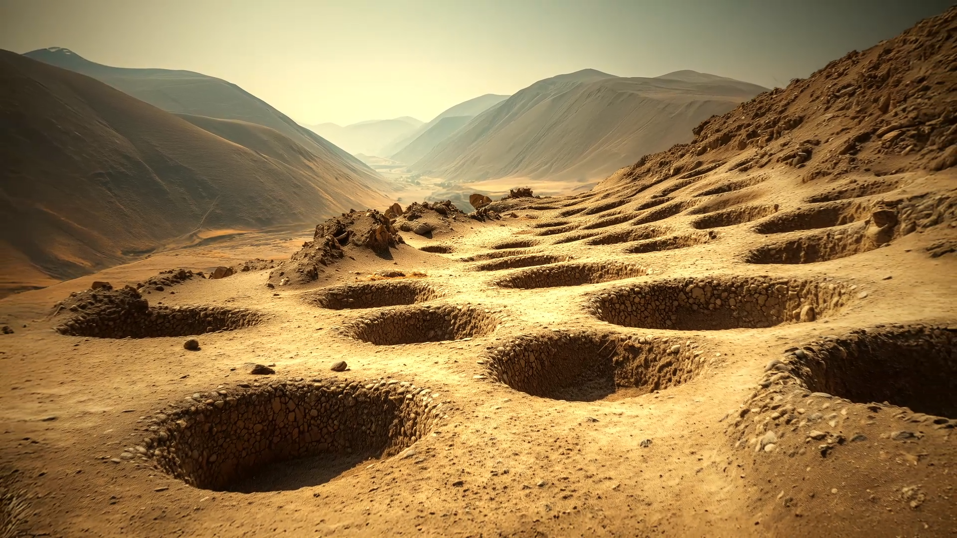 Mystery of the desert's cone-shaped holes unveiled