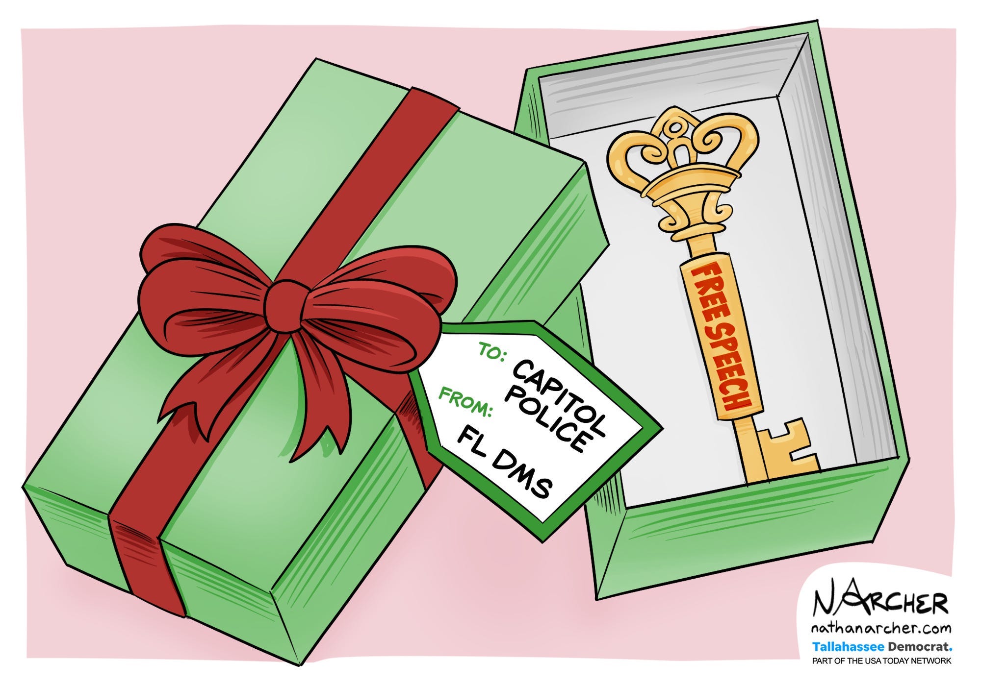 Best holiday-themed editorial cartoons in recent history