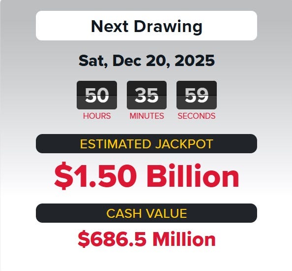 Did anyone win Powerball? Winning numbers Saturday, December 20, 2025