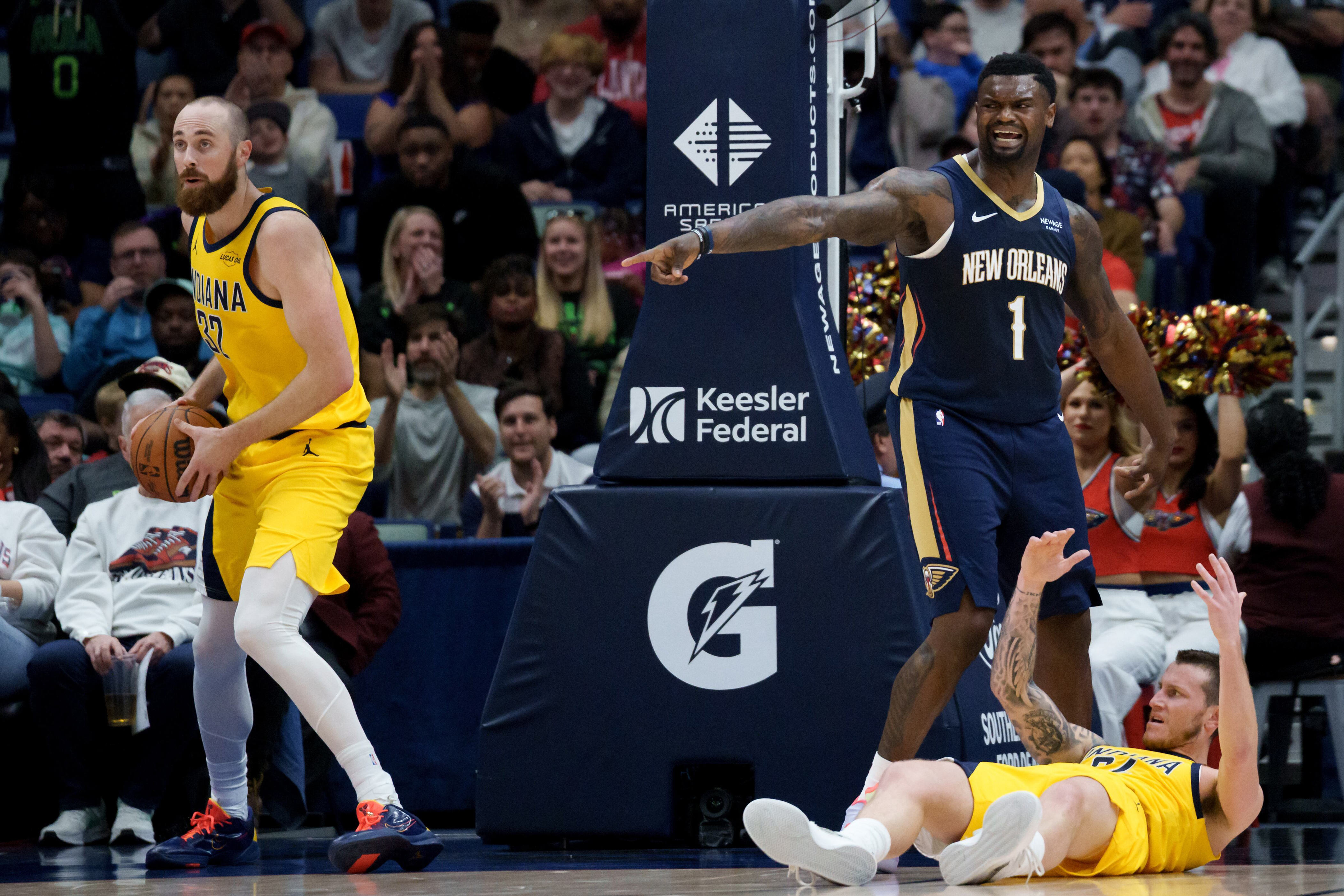 Zion Williamson ties season high with 29 points as Pelicans beat Pacers ...