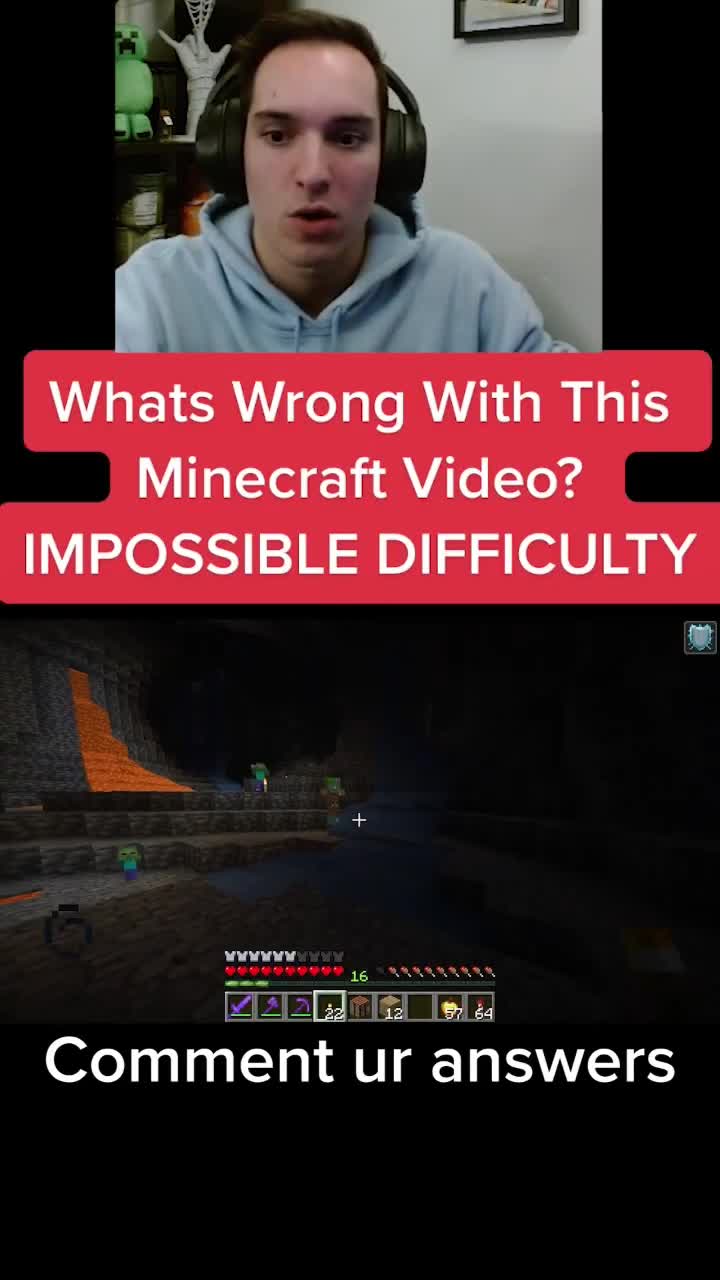 No one got the answer! #minecraft #puzzle #minecraftpuzzle #whatswrong ...