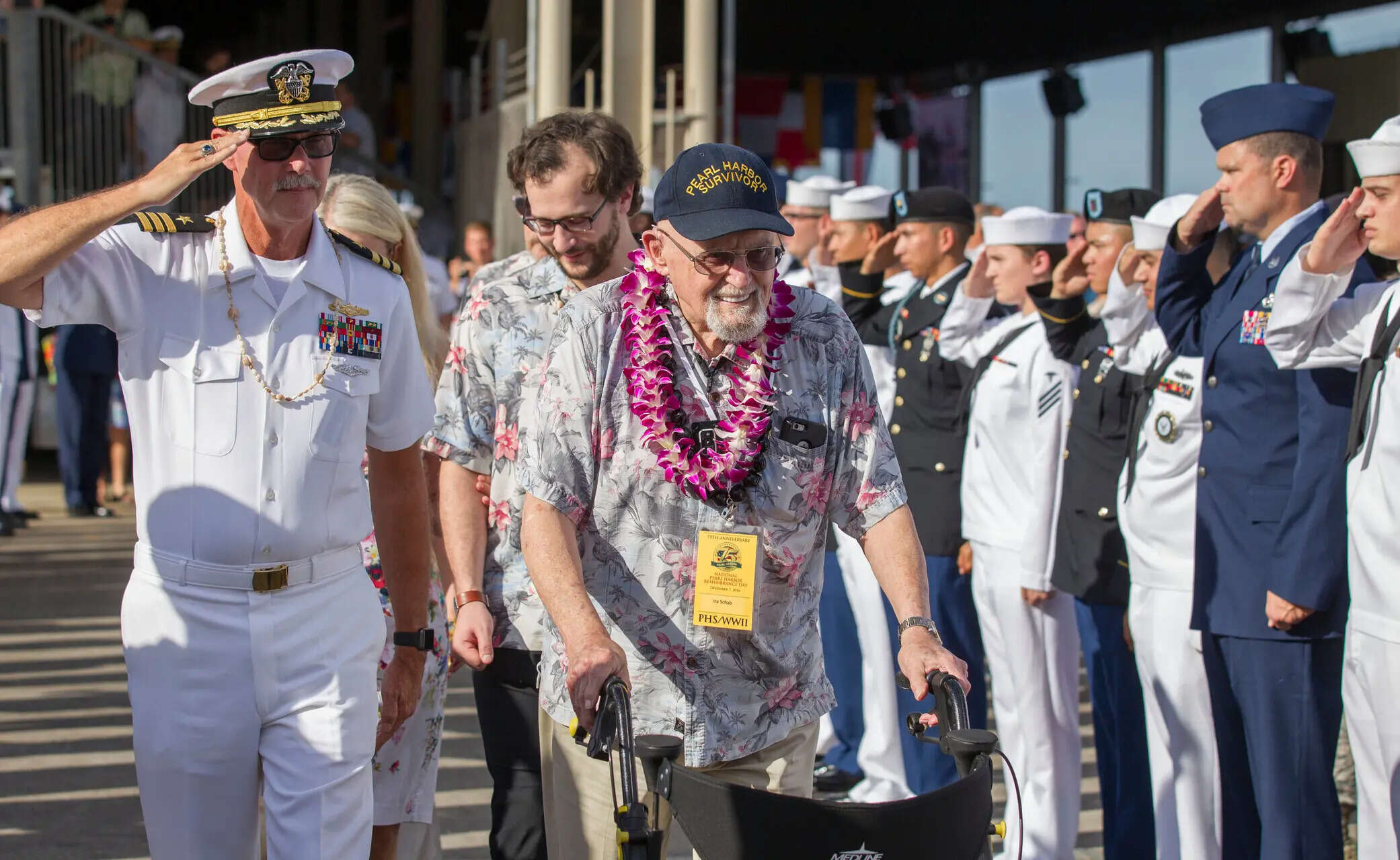 WWII Navy veteran Ira 'Ike' Schab, one of last remaining Pearl Harbor ...