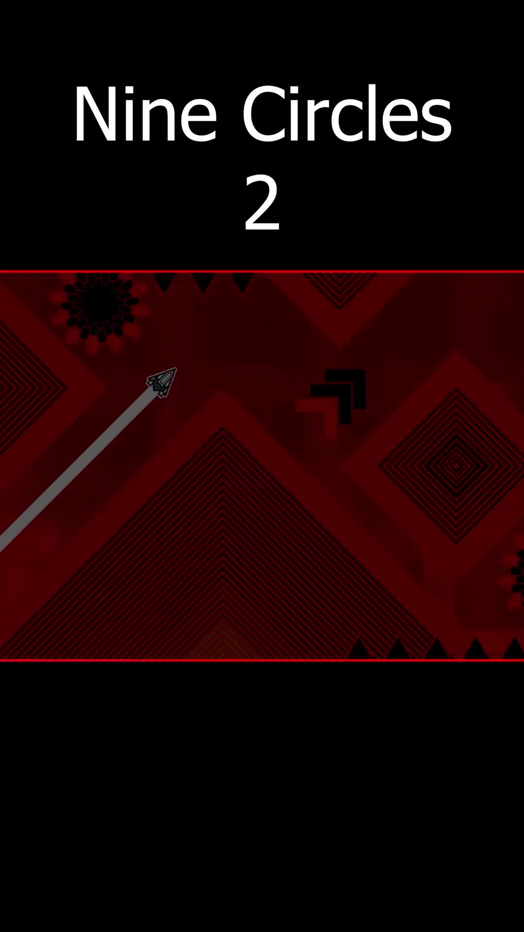 The best remake of nine circles #geometrydash #deluxe12 #shorts