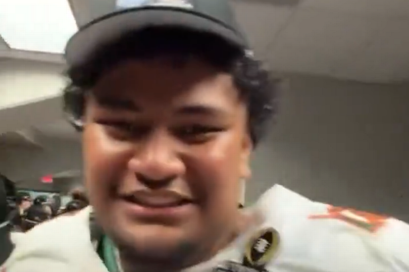 Miami stars taunt Jeremiyah Love and Notre Dame in locker room after ...