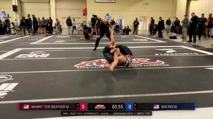 Manny "The Weather Man" Ballenge vs Ben Reese 2025 ADCC Charlotte Open
