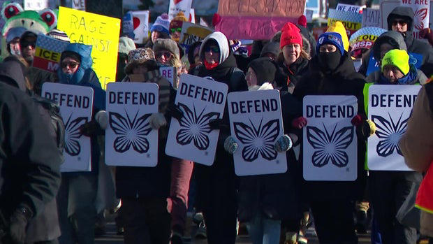 Thousands march in "ICE Out" rally on Minneapolis' Lake Street corridor