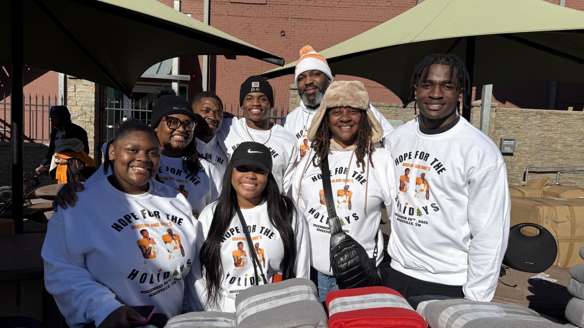 Vols Mike Matthews, Braylon Staley give back to Knoxville community