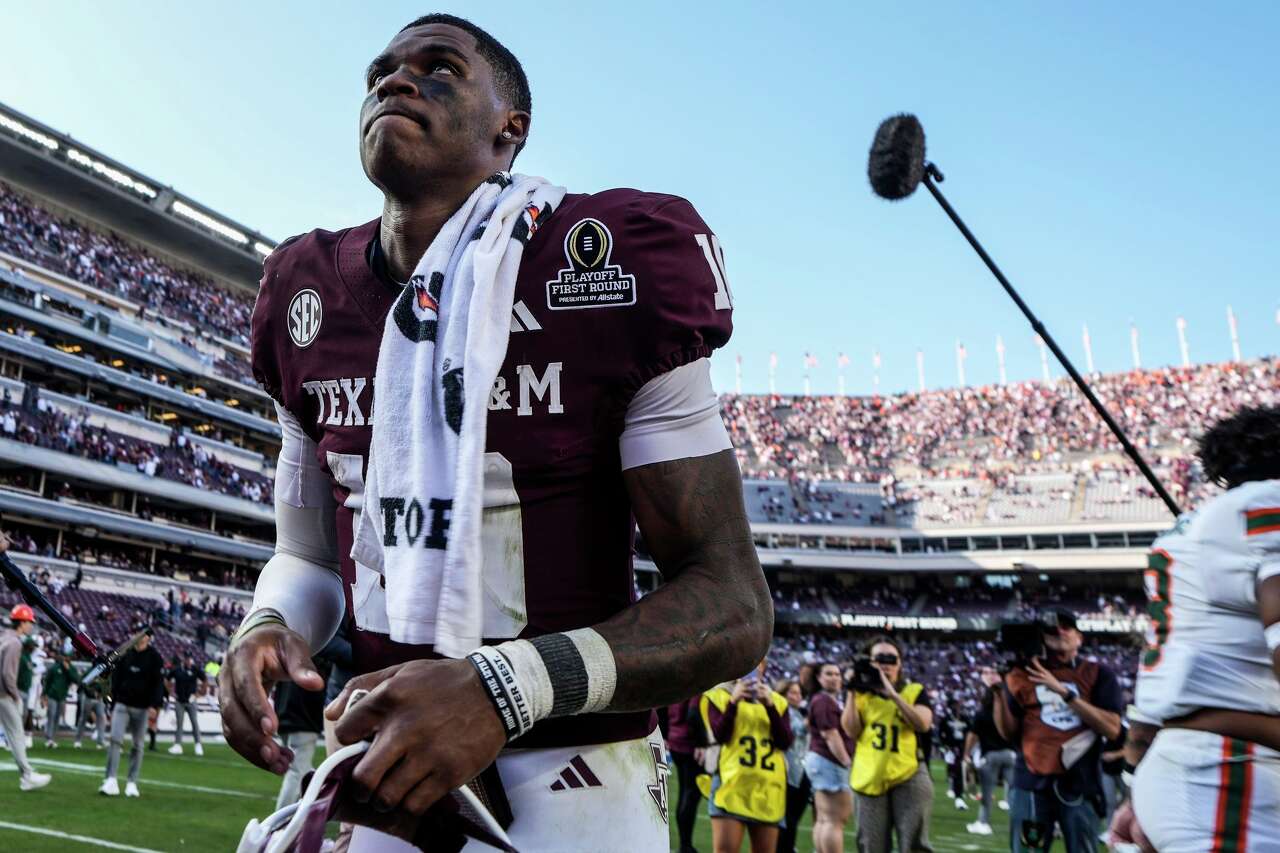 Marcel Reed falters again in loss to Miami, but Texas A&M Aggies ...