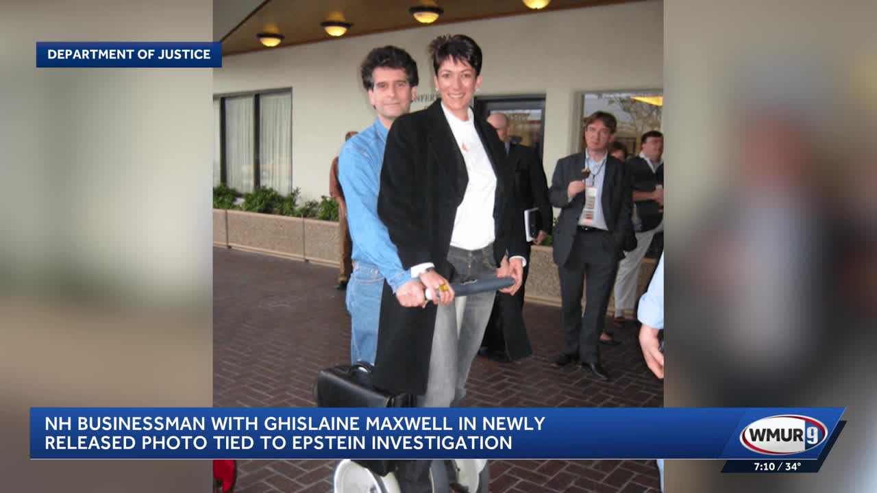 Dean Kamen seen in newly released image with Ghislaine Maxwell