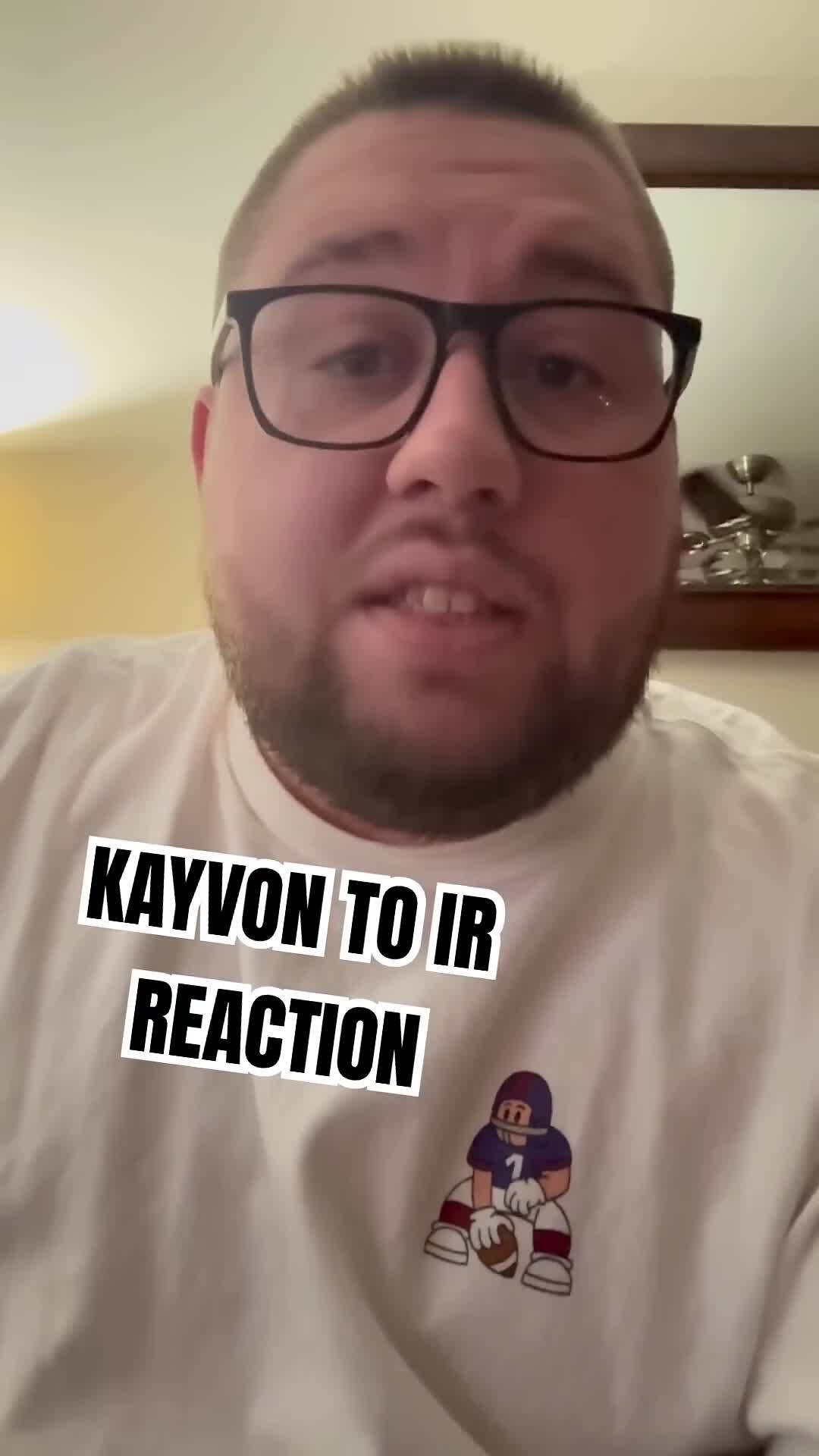 Kayvon Thibodeaux to IR reaction