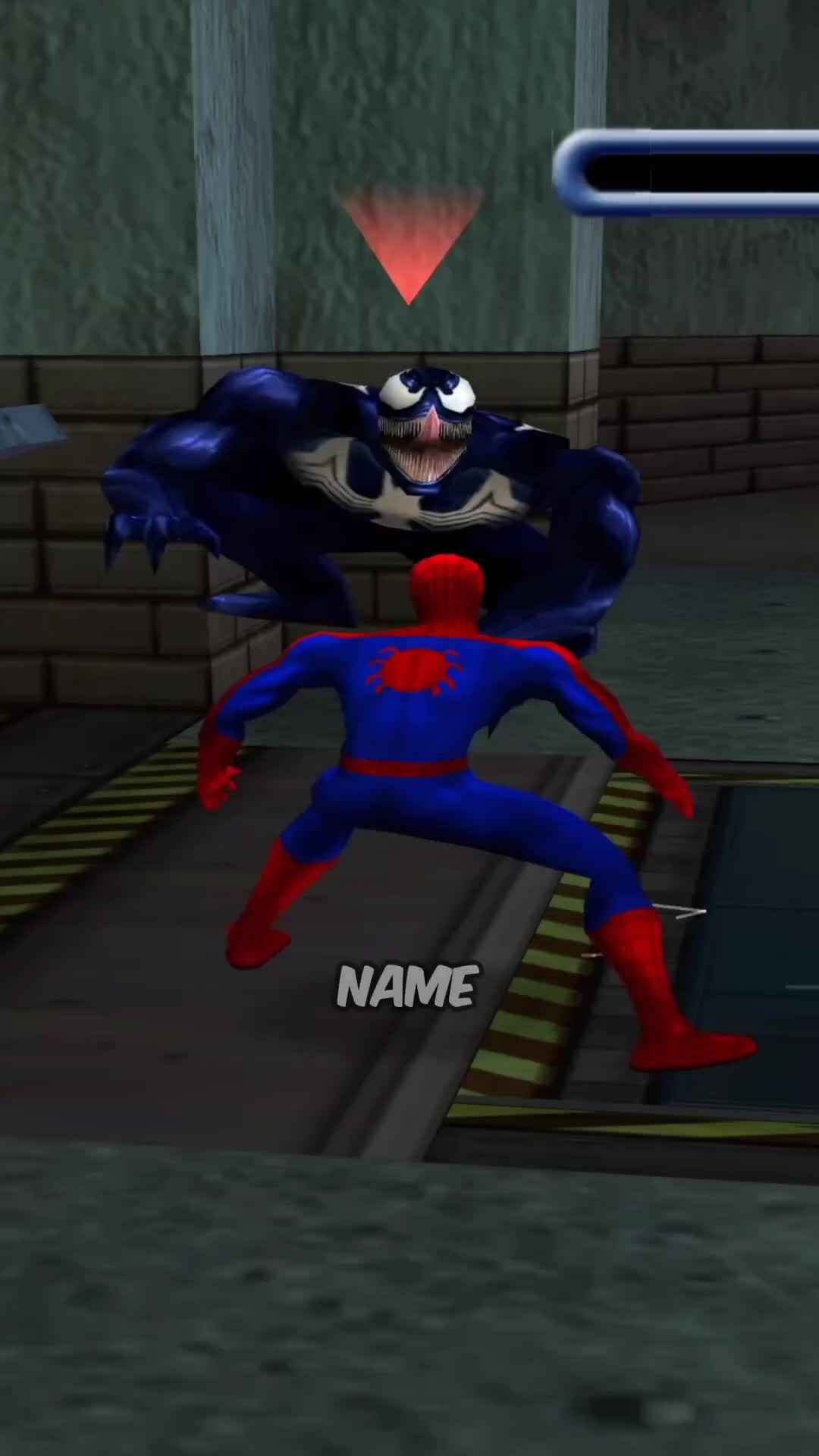 Did you know this in the very first SpiderMan game?