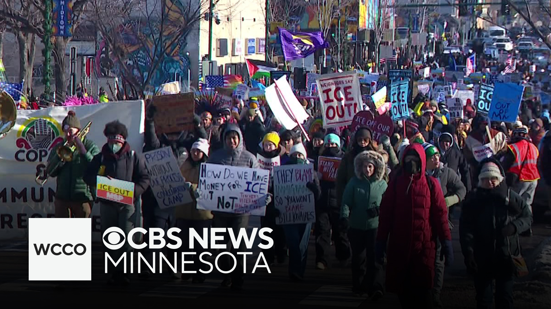 Thousands march in Minneapolis against ICE's Operation Metro Surge
