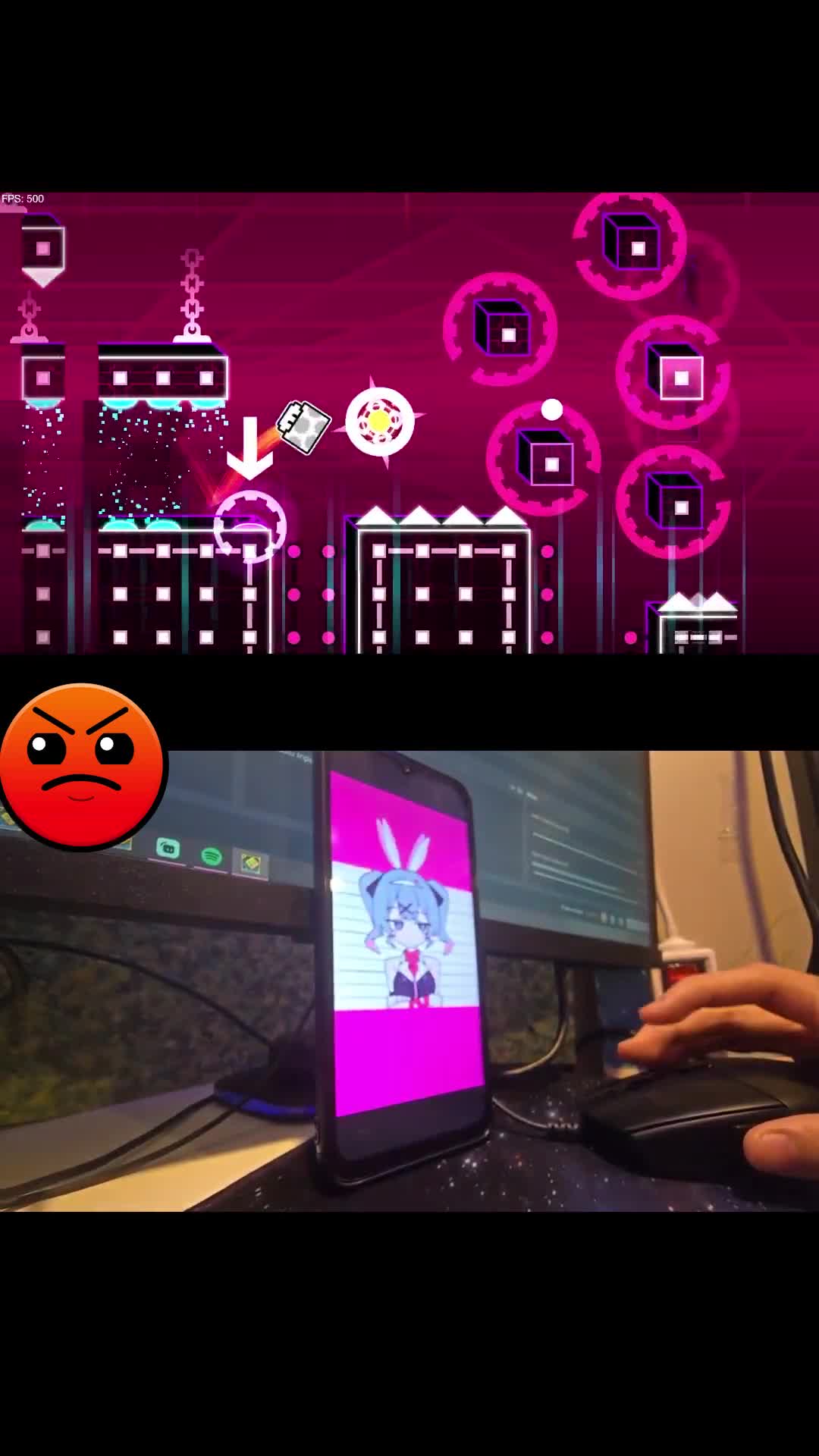 Theory of everything 2 - 50% run #shorts #geometrydash # ...